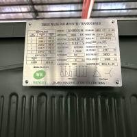 China Three Phase Pad Mounted Transformer 3000kVA 24940V to 4160Y/2400V UL Certified for sale