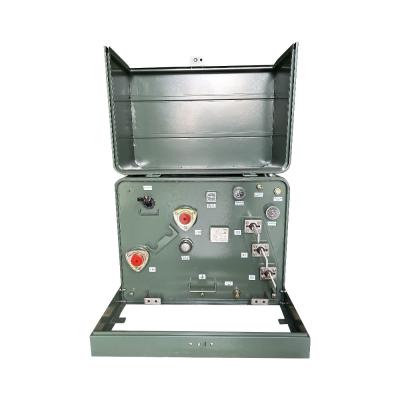 China 200kVA Single Phase Pad Mounted Transformer Oil Immersed 5kV Class ANSI IEEE 60Hz Copper for sale