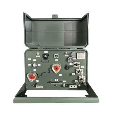 China 50kVA Single Phase Pad Mounted Transformer 12470V to 120/240V Oil Immersed ANSI IEEE for sale