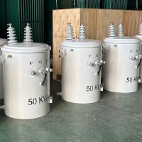 China 50kVA Single Phase Pole Mounted Transformer 4160V to 120/240V Step Down for sale