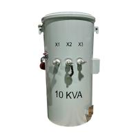 China Single Phase Pole Mounted CSP Transformer Oil Immersed 10 KVA 4160V to 120V ANSI IEEE for sale