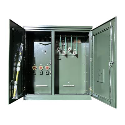 China 1500kVA 3 Phase Pad Mounted Transformer 12470V to 480V Dual Primary ANSI C57 UL Certified for sale