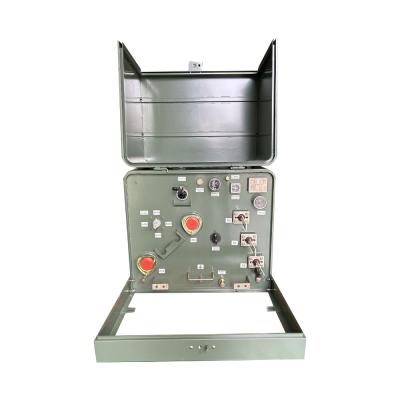 China 100KVA Single Phase Pad Mounted Transformer 34.5KV to 240V 120V Dual Winding Outdoor for sale