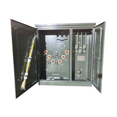 China 112.5 KVA 3 Phase Pad Mounted Transformer 4160V to 480Y/277 UL/cUL Certified DOE 2016 for sale