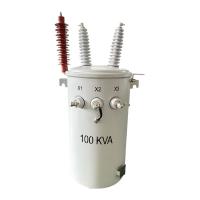 China 167 KVA Single Phase Pole Mounted Transformer 35KV ANSI IEEE Standard C57.12.20 for sale