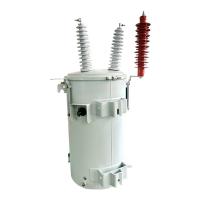 China 167 KVA Single Phase Pole Mounted Transformer 35KV ANSI IEEE Standard C57.12.20 for sale