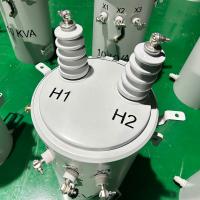 China 10 KVA Single Phase Pole Mounted Overhead Distribution Transformer 12470V 120/240V Copper DOE 2016 for sale