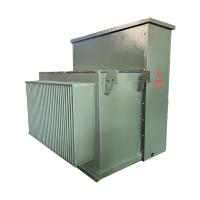 China 500 KVA Pad Mounted Zig Zag Grounding Transformer Liquid Filled 4160V Three Phase Copper Winding DOE 2016 for sale