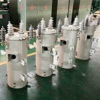China 10 KVA Single Phase Pole Mounted Distribution Transformer 4160V to 120V ANSI IEEE Standard 60 Hz Copper for sale