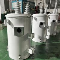 China 50kVA Single Phase Pole Mounted Transformer 4160V to 120/240V Copper Winding Oil Type for sale
