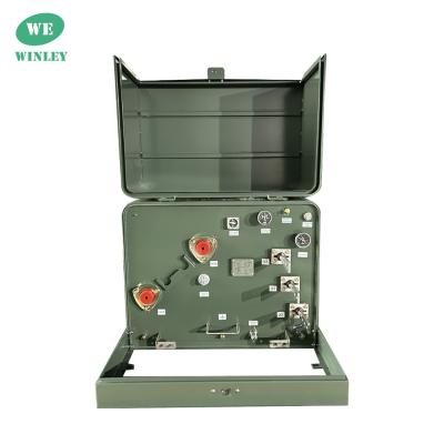 China 167 KVA Single Phase Pad Mounted Transformer Oil Filled 34.5 KV Residential Liquid Filled for sale