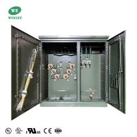 China 1500kVA Three Phase Pad Mounted Transformer Oil Immersed 4160V DOE 2016 ANSI IEEE for sale