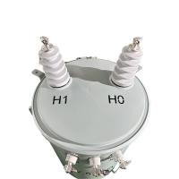 China 37.5kVA Single Phase Pole Mounted Transformer 4160V to 480V ANSI ONAN Copper for sale