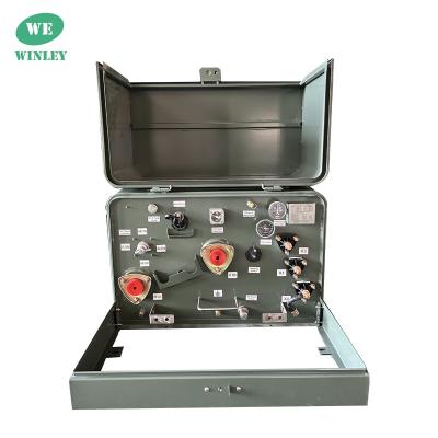 China Single Phase Pad Mounted Distribution Transformer 50kVA 12470V to 240/120V 304 Stainless Steel for sale