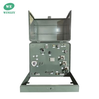 China 200kVA Single Phase Pad Mounted Transformer 34500V to 120V Oil Immersed Distribution for sale