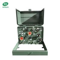 China 25kVA Single Phase Pad Mounted Transformer 12470V to 240V Oil Immersed 304SS Tank ANSI IEEE for sale
