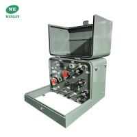 China 25kVA Single Phase Pad Mounted Transformer 12470V to 240V Oil Immersed 304SS Tank ANSI IEEE for sale
