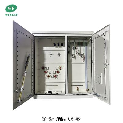 China 2000Kva Three Phase Pad Mounted Transformer Oil Immersed 12.47KV Distribution UL Certified for sale