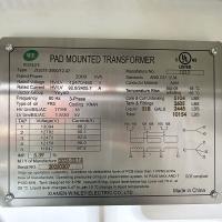 China 2000Kva Three Phase Pad Mounted Transformer Oil Immersed 12.47KV Distribution UL Certified for sale