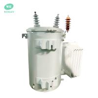 China 167 KVA Single Phase Pole Mounted Distribution Transformer 12470V Step Down Oil Immersed IEEE Standard for sale