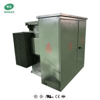 China 1000kVA Three Phase Pad Mounted Transformer 304SS 12000V Oil Immersed UL cUL Certified for sale