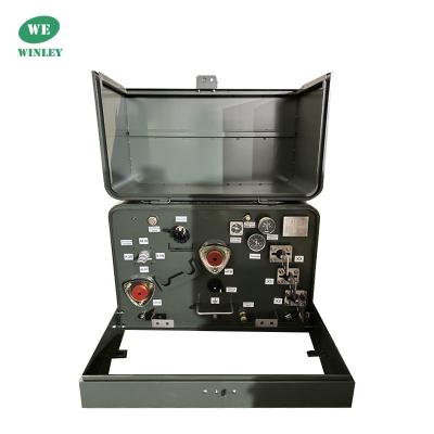 China 10kVA Single Phase Pad Mounted Transformer Oil Immersed 13200V to 240V ANSI IEEE for sale