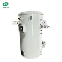 China CSP Type 167kVA Single Phase Pole Mounted Distribution Transformer 4160V Oil Immersed ANSI IEEE CSA Standard for sale