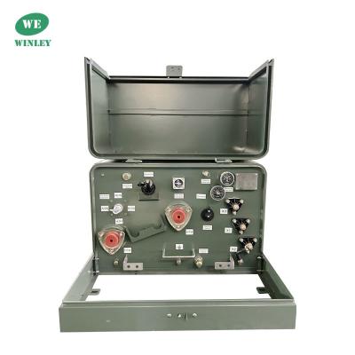 China 50kVA Single Phase Pad Mounted Transformer Oil Immersed 13800V to 120V ANSI IEEE C57 for sale