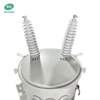 China 100KVA Single Phase Pole Mounted Distribution Transformer Oil Immersed 34.5KV ANSI for sale