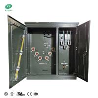 China UL Certified 300KVA Three Phase Pad Mount Oil Immersed Distribution Transformer 12470V to 480V 60Hz Copper for sale