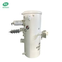 China 10KVA Single Phase Pole Mounted Distribution Transformer Oil Immersed 4160V 60Hz ANSI for sale