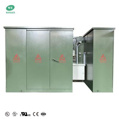 China 5 MVA 5000 KVA Three Phase Pad Mounted BESS Transformer 12000V to 480Y/277 for sale
