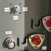China 200 KVA Three Phase Pad Mounted Transformer Oil Immersed 4160V to 208Y/120V UL Certified for sale