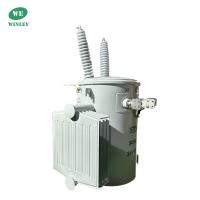 China 167 KVA Single Phase Pole Mounted Transformer Oil Immersed 34.5 kV to 240V ANSI IEEE for sale