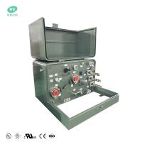 China UL 37.5kVA Single Phase Pad Mounted Transformer 13800V to 240/120V Oil Immersed Distribution for sale