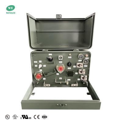 China UL 37.5kVA Single Phase Pad Mounted Transformer 13800V to 240/120V Oil Immersed Distribution for sale