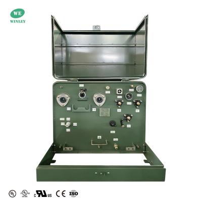 China 50kVA Single Phase Pad Mounted Distribution Transformer 22860GrdY/13200V 60Hz DOE 2016 for sale