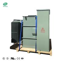 China 2500KVA 3100KVA Three Phase Pad Mounted Transformer 24.94KV to 480Y/277 Liquid Filled UL Certified for sale