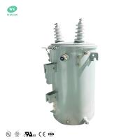 China UL Certified 50KVA Single Phase Pole Mounted Transformer 13200V to 120V Oil Type for sale