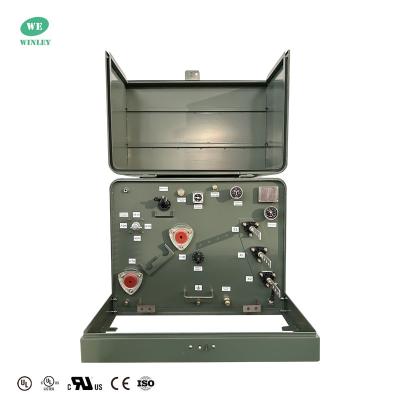 China Single Phase Pad Mounted Transformer 125kVA 12470V Copper Winding ANSI IEEE CSA for sale