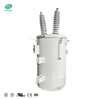 China UL Certified ANSI Standard Single Phase Oil Immersed Transformer 50KVA 22.86KV Pole Mounted for sale