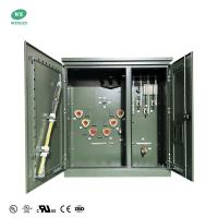 China Three Phase Pad Mounted Transformer 150kVA 12470V to 208V Oil Immersed Distribution UL ANSI IEEE for sale