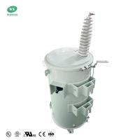 China 50 KVA Single Phase Pole Mounted Distribution Transformer 34500V to 120V ANSI IEEE UL Certified for sale