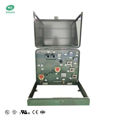 China 75kVA Single Phase Pad Mounted Transformer 24.94kV DOE 2016 Copper Windings for sale