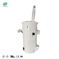 China 75 KVA Single Phase Pole Mounted Transformer 34500V to 120/240V ANSI IEEE DOE 2016 for sale