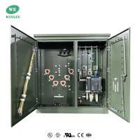 China UL 350KVA 3 Phase Oil Immersed Pad Mounted Transformer 12470V to 208Y ANSI C57 for sale