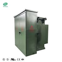 China UL 350KVA 3 Phase Oil Immersed Pad Mounted Transformer 12470V to 208Y ANSI C57 for sale