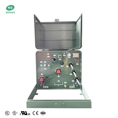 China 75kVA Single Phase Pad Mounted Distribution Transformer 34.5kV to 240V ANSI IEEE UL Listed for sale