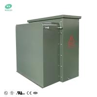 China 15 KVA Single Phase Pad Mounted Transformer 2400V 200Hz Liquid Filled with UL/cUL Certification for sale