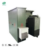 China 2500 kVA Three Phase Pad Mounted Oil Immersed Distribution Transformer 34.5kV ANSI IEEE for sale